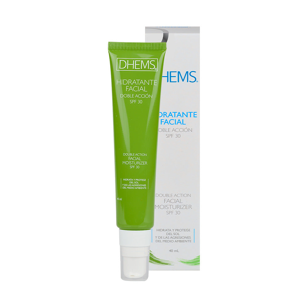 Dhems Hidratante Facial Doble Acción SPF 30 - 40ml | PharmaSkin