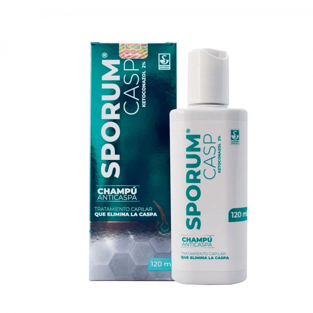 Sporum Casp 2% Champ x 120ml | PharmaSkin